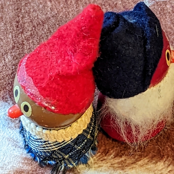 Vintage Wooden Gnomes | Other | 96s Antique Gnomes Bundle | Poshmark